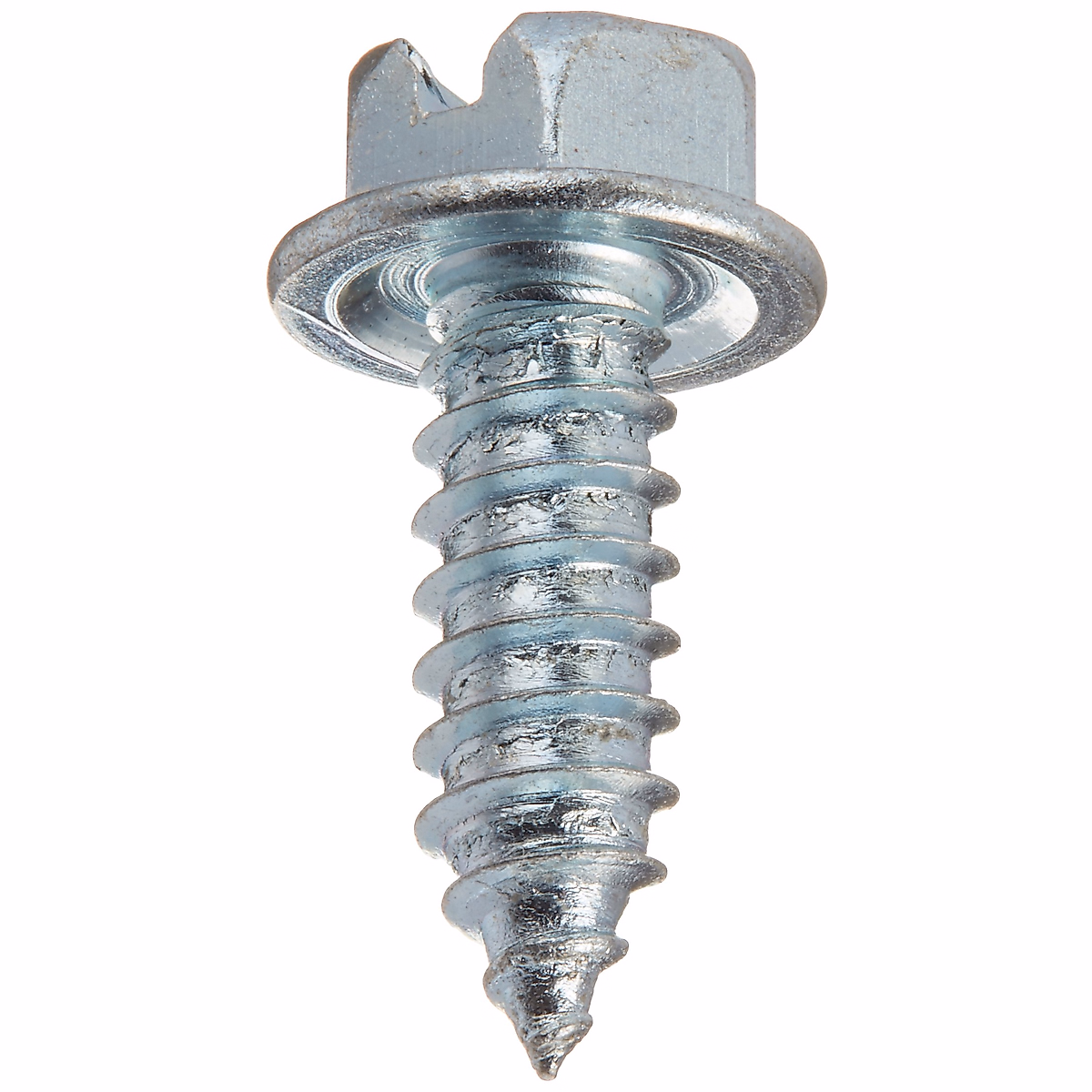 The Hillman Group 41038 Hex Washer Head Slotted Sheet Metal Screw, 14-Inch x 3/4-Inch, 50-Pack, zinc
