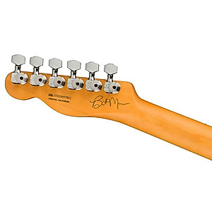 Fender Brent Mason Telecaster Electric Guitar, Primer Gray, Maple Fingerboard