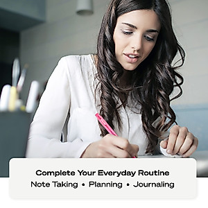 Uniball Signo Spectrum Retractable Gel Pen, 5 Black Pens, 0.7mm Medium Point Gel Pens| Office Supplies, Ink Pens, Colored Pens, Fine Point, Smooth Writing Pens, Ballpoint Pens