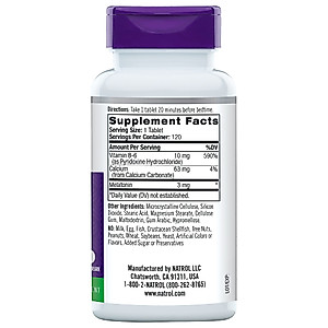 Natrol Melatonin Tablets- 3mg, 120 Count