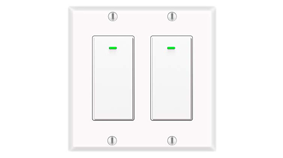 Smart WiFi Light Switch 2-Pack for Alexa & Google Home | Bekca