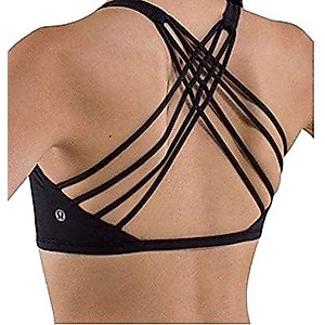 LULULEMON Free to Be Bra Wild (Black, 10)