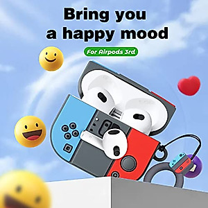 Mulafnxal for Airpods 3 Case 3rd Generation Airpds Case Cute 3D Cartoon for Airpod Gen 3 Cover Unique Funny Cases for Boys Girls Kids Teen for Air pods 3