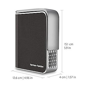 ViewSonic M1+ Portable Smart Wi-Fi Projector with Dual Harman Kardon Bluetooth Speakers HDMI USB Type C and Built-in Battery (Renewed)