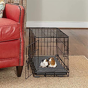 Guinea Pig Fleece Cage Liners, Washable & Reusable Guinea Pig Pee Pads, Waterproof & Anti Slip Guinea Pig Bedding for C&C Guinea Pig Cages, Highly Absorbent Pee Pad for Hamsters, Rabbits, Dog, Puppies