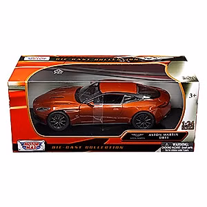Aston Martin DB11 Copper Orange 1/24 Diecast Model Car by Motormax 79345