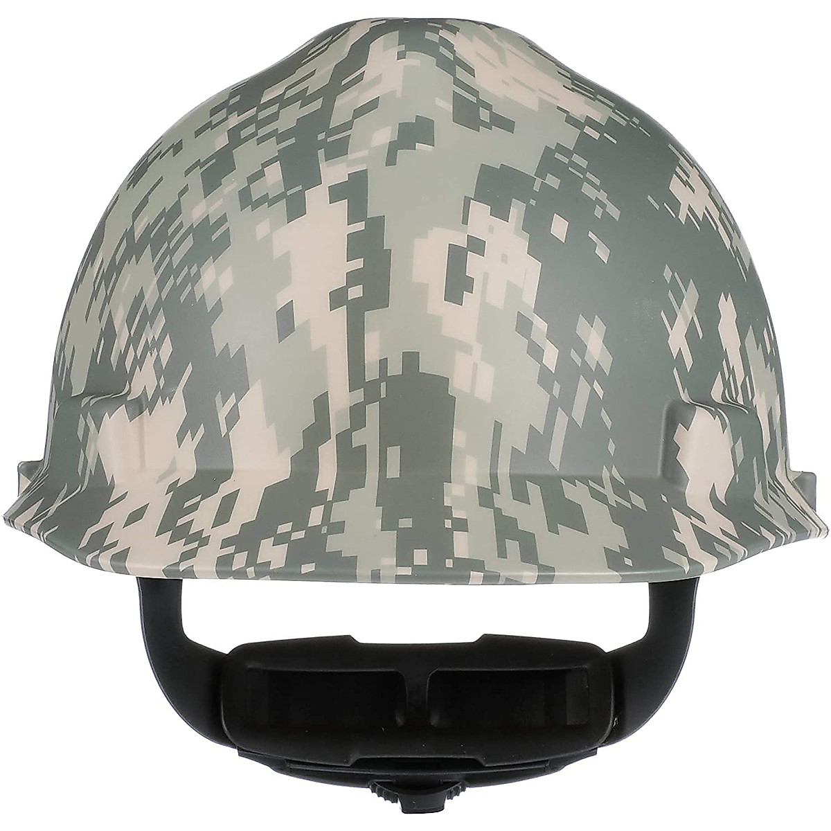 MSA 10103908 Freedom Series V-Gard Cap Style Safety Hard Hat With Fas-Trac III Ratchet Suspension | Polyethylene Shell, Self Adjusting Crown Straps - Standard Size in American Camouflage