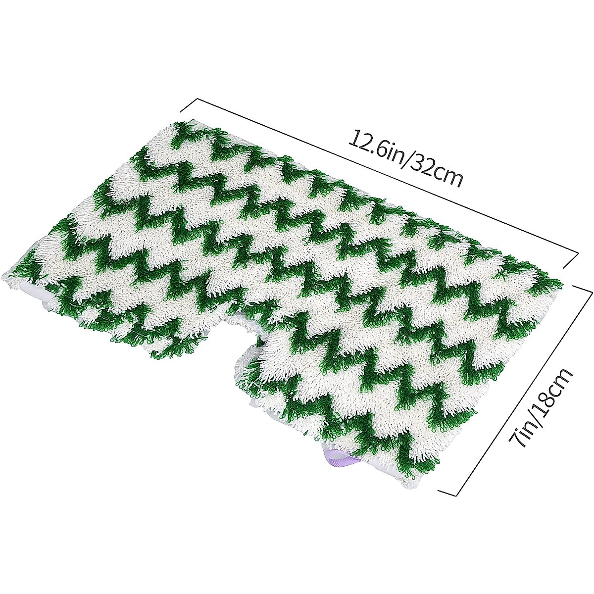 3 Pack Compatible Shark Replacement Mop Pads Steam Pocket Mops S3500 Series S3501 S3601 S3550 S3901 Green