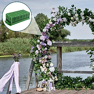 Floral Foam Cage, 3 Pack Floral Foam Blocks for Fresh Flower, Flower Holder with Floral Foam, Cage Bowl Flower Foam for Artificial Flower Arrangement, and Wedding Holiday Decorations