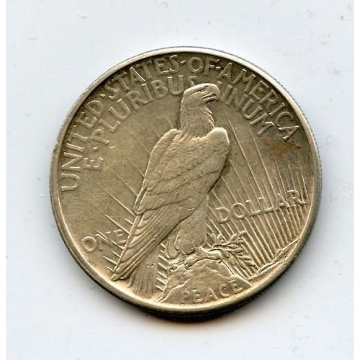 1921 XF/Almost Uncirculated Peace Dollar