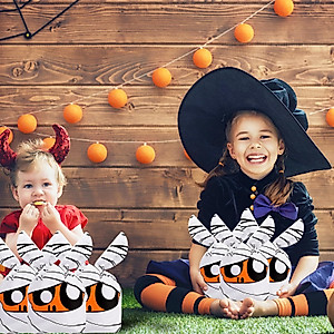 Treat Bags Candy Bags, 50pcs Cute Rabbit Ears Gift Bags for Trick or Treat Small Party Favor Bags for Kids Halloween Party Supplies Decoration