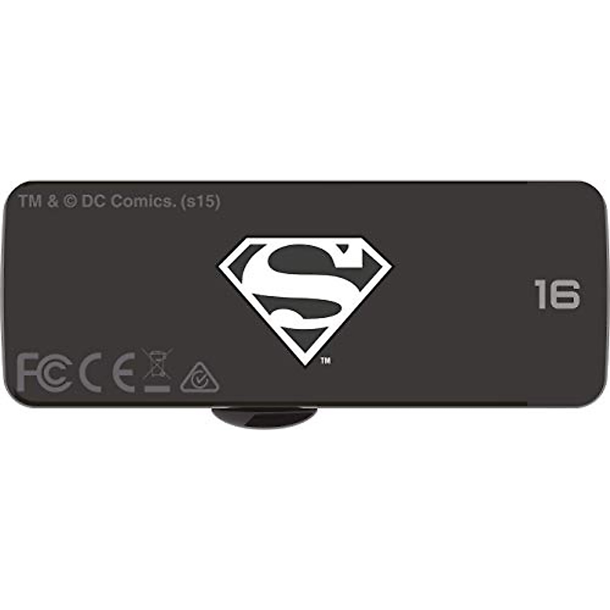 Emtec Black & White 16GB USB 2.0 SuperHero Flash Drive (ECMMD16GM700SP03)(Design may vary - Super Man, Batman, Wonder Women)