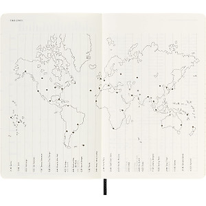 Moleskine Classic 12 Month 2023 Monthly Planner, Soft Cover, Large (5" x 8.25"), Black