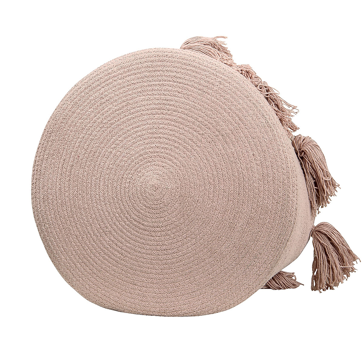 Lorena Canals BSK-TAS-VINTNU Tassels Vintage Nude Basket