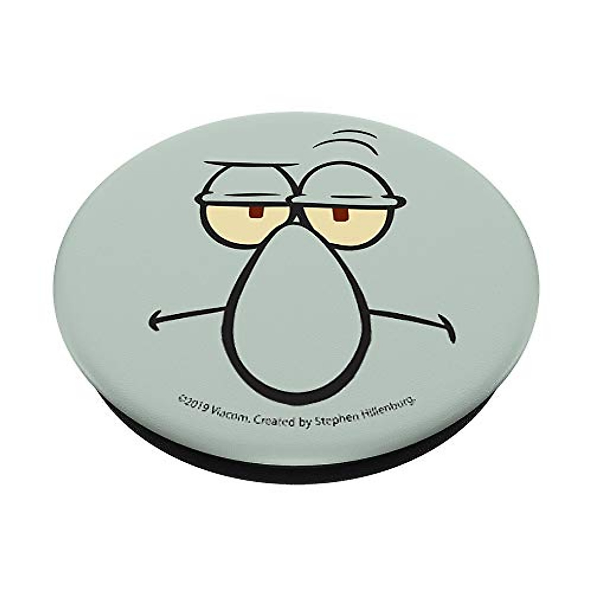 SpongeBob SquarePants Squidward Tentacles Big Face PopSockets PopGrip: Swappable Grip for Phones & Tablets