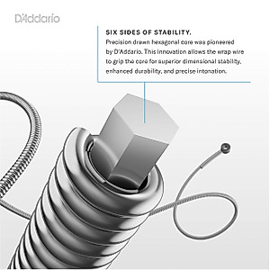 D'Addario Guitar Strings - XL Nickel Electric Guitar Strings - EXL110-3D - Perfect Intonation, Consistent Feel, Reliable Durability - For 6 String Guitars - 10-46 Regular Light, 3-Pack