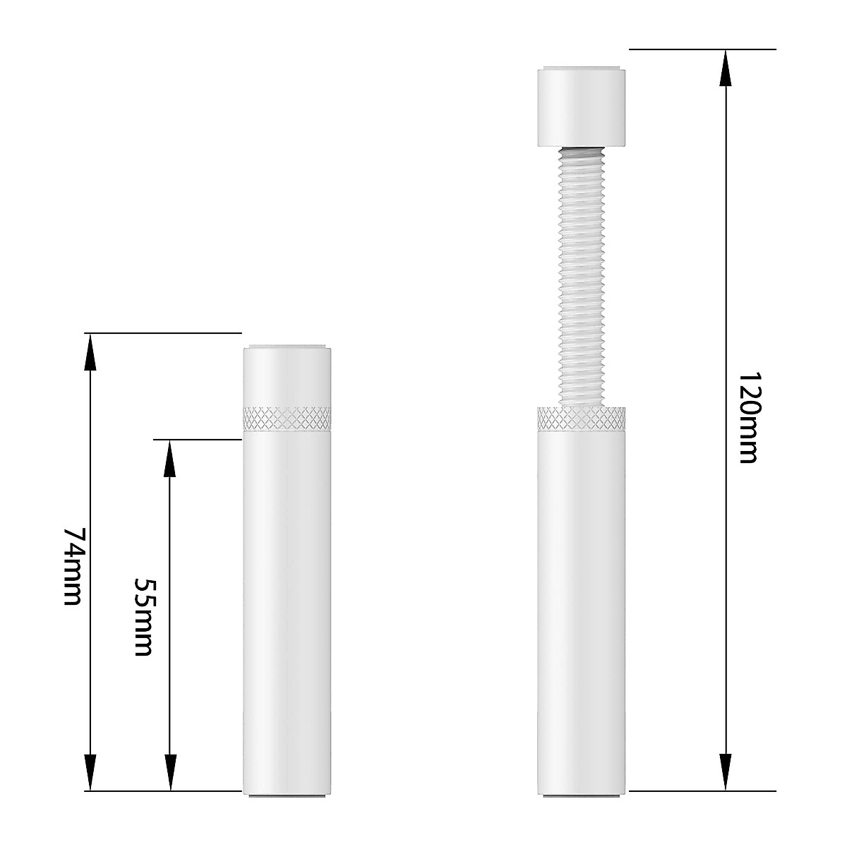 Oddtone Graphics Card GPU Support Bracket, Adjustable Height GPU Sag Bracket with Magnet & Non-Slip Sheet, GPU Brace for Prevent Universal Graphics Card Sag, L