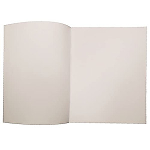 Hayes Soft Cover Blank Book, 7" x 8.5" Portrait, 14 Sheets Per Book, Pack of 12