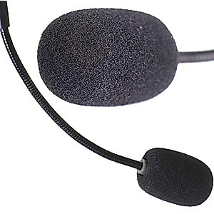 Gaming and Chatting Single Headset Over-Ear with Boom Microphone Foam Covered for PC Laptops Phones PS4 Xbox One/X Nintendo One Controllable Volume Light Weight 10ft Cable