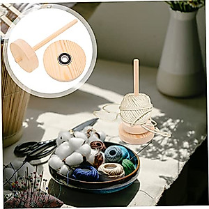 JEWEDECO 1pc Winding Wool Spool Paper Roll Holder Embroidery Tools Embroidery Floss Organizer Yarn Holder Yarn Dispenser for Crocheting Yarn Ball Embroidery Supplies Sewing Thread Rack Tee