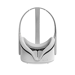 VR Accessories Eye Mask for Oculus Quest 2 Light Blocking Soft Silicone Face Eye Cover Pad for Quest2 Lens Sleeve (Gray)