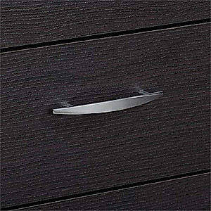 CorLiving Newport 5 Drawer Tall Dresser in Black