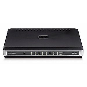 D-Link DGS-2208 8-Port 10/100/1000 Desktop Switch