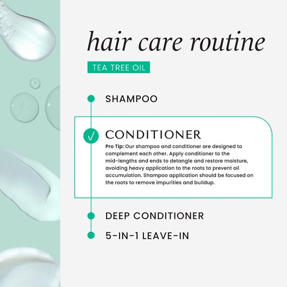 HASK Tea Tree & Rosemary Oil Scalp Care Conditioner - 12 fl oz