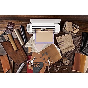 Cricut Maker - Smart Cutting Machine - With 10X Cutting Force, Cuts 300+ Materials, Create 3D Art, Home Decor & More, Bluetooth Connectivity, Compatible with iOS, Android, Windows & Mac, Champagne