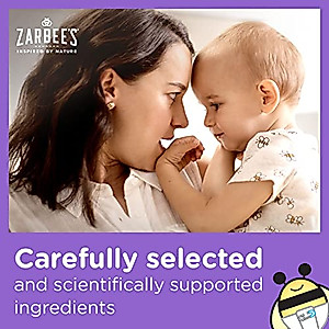 Zarbee's Baby Cough Syrup + Immune with Honey Natural Grape Flavor 2 Fl Oz