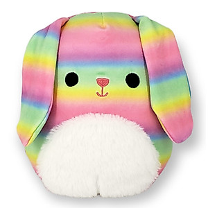 SQUISHMALLOW KellyToys - 8 Inch (20cm) - Danya The Rainbow Bunny - Super Soft Plush Toy Animal Pillow Pal Buddy Stuffed Animal Birthday Gift