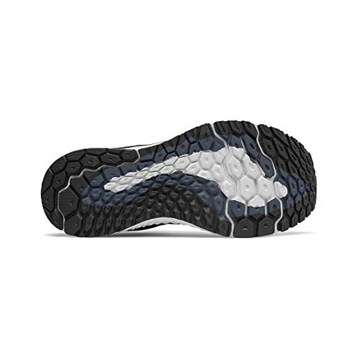 New Balance Women's Fresh Foam 1080 V8 Running Shoe, Black/White, 6 W US