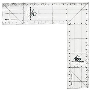 Home Sewing Depot 24 Inch Folding Square Ruler