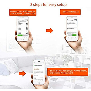 Tenda N300 Universal Wi-Fi Wireless Range Extender (A301)