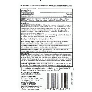 Rite Aid Maximum Strength Liquid Anesthetic Oral Pain Relief - .5 fl oz, Benzocaine 20% | Pain Relief Medications & Treatments | Canker Sore and Tooth Pain Relief for Adults | Mouth Sores Treatment