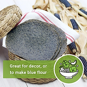 Sow Right Seeds - Blue Hopi Corn Seed for Planting - Non-GMO Heirloom Packet with Instructions to Plant and Grow an Outdoor Home Vegetable Garden - Great for Blue Corn Flour Cooking (1)