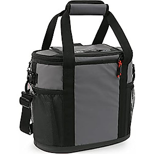 Arctic Zone Titan Deep Freeze 24 Can Insulated Bucket Tote Cooler, Sharkskin Gray