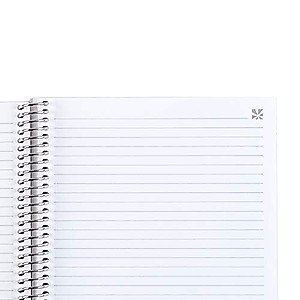 Erin Condren 8.5" x 11" Spiral Bound College Ruled Notebook - Layers Colorful. 160 Lined Page Note Taking & Writing Notebook. 80Lb Thick Mohawk Paper. Stickers Included
