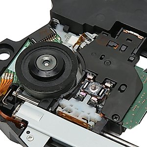 Septpenta Game Console Lens, Precise Cutout and Interface, ABS and PC Material, Advanced Performance Professional Chip, Designed for PS5 KEM 497Aaa Game Console