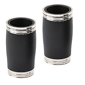 2pcs Clarinet Barrel Clarinet Tube Tuning Tube Adjustable B Flat Clarinet Barrel Treble Pitch 58MM Barrel for Clarinet