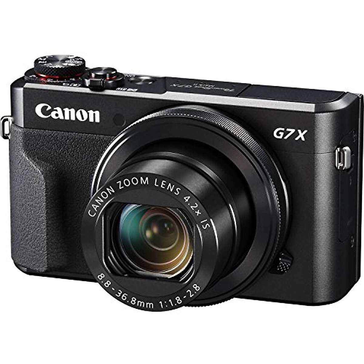 Canon PowerShot G7X Mark II Digital Camera, Video Creator Kit with Tripod, Memory Card, and Detachable Bluetooth Remote, Black, Small (1066C029)
