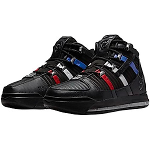 Nike Zoom Lebron III QS Black/Metallic Silver/University 9 D (M)