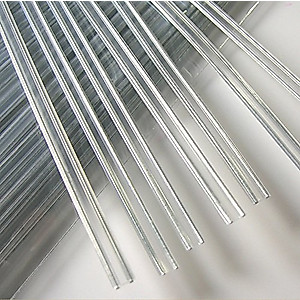 Weststone 100pcs Plastic Black 7" Twist Ties - Double Wire Heavy Duty for Garden