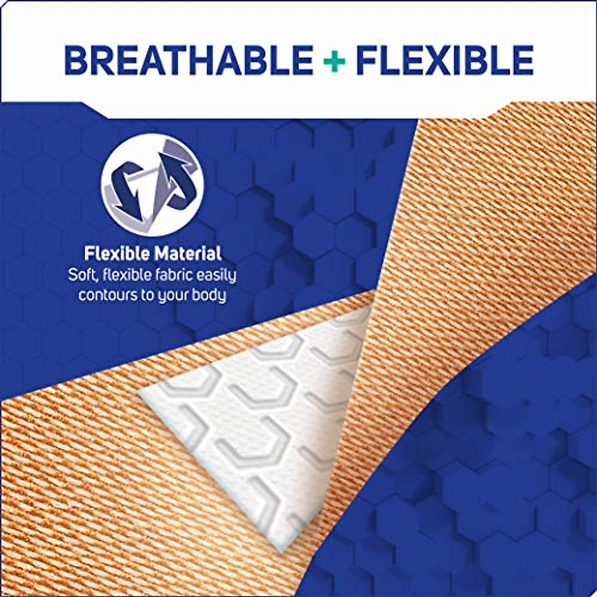 Care Science Antibacterial Fabric Adhesive Bandages, 200 ct Bulk Assorted Sizes | Flexible + Breathable Protection Helps Prevent Infection for First Aid and Wound Care