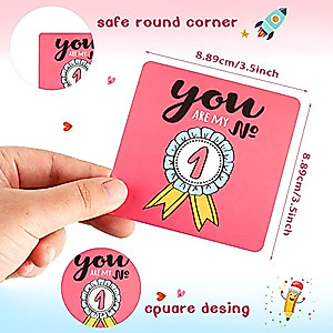 120 Pieces Lunch Box Notes for Kids Cute Lunchbox Notes for Kindergartners Inspirational and Motivational Kids Lunch Box Notes Back to School Gifts for Kids ,60 Style (Lovely Style)