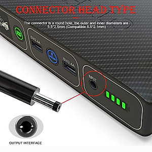 MEROM Halo Bolt AC Adapter & Car Jump Starter - Compatible with Halo Bolt 57720/58830 & More
