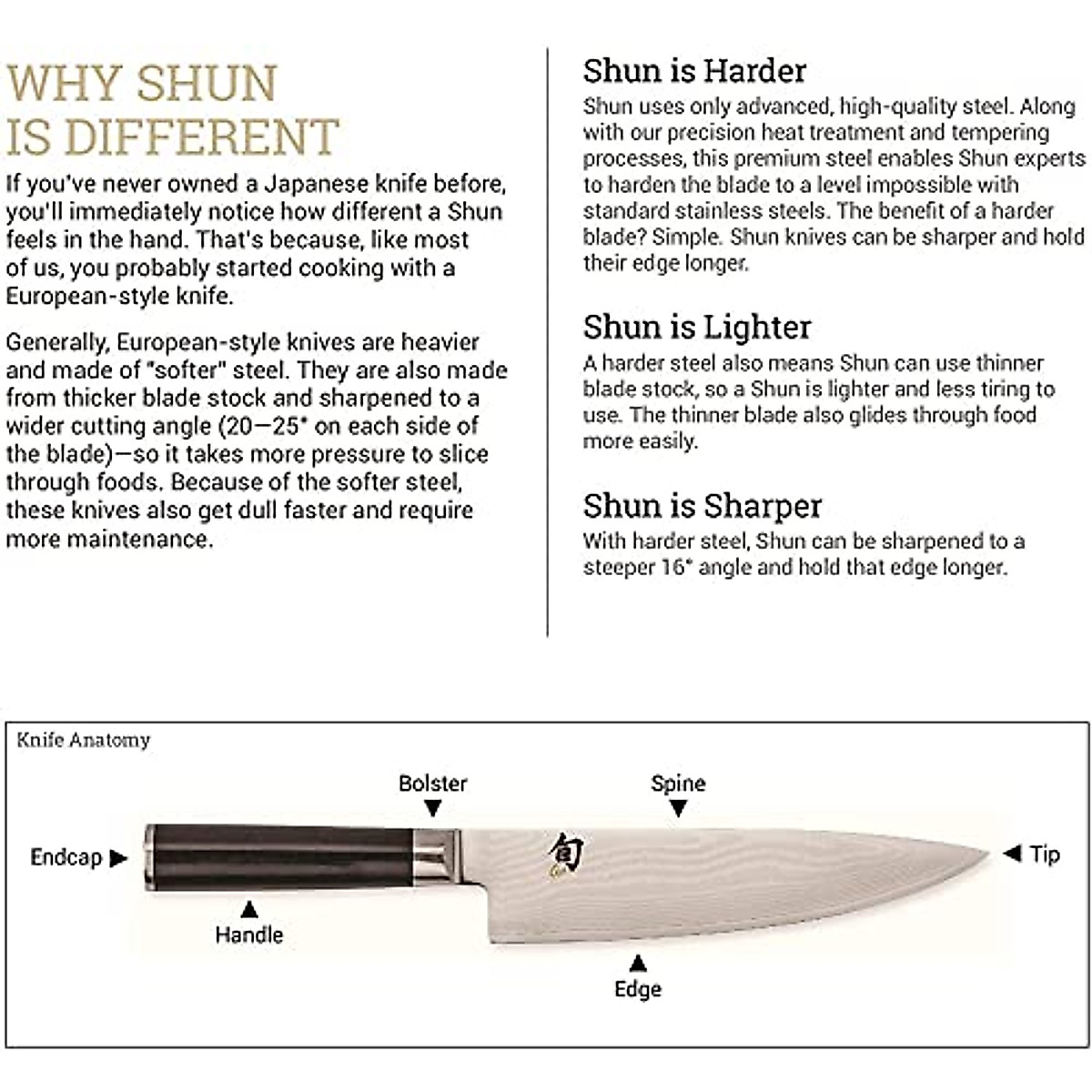 Shun Premier Build-a-Block Set; Includes 8-inch Chef’s Knife, Hand-Hammered Tsuchime Finish, VG-MAX Steel Core, Damascus Cladding; Includes Honing Steel and Sustainable Bamboo Slimline Knife Block