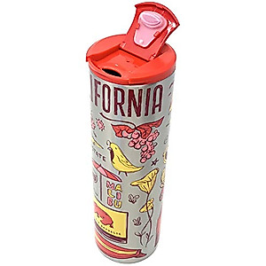 Starbucks California Vacuum Insulated Stainless Steel Traveler Tumbler Coffee Mug 16 Oz