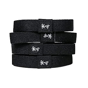 The Black Ties - Hair Ties For Guys | Superior, No-Rip, No-Slip Hair Ties for All Hair Types