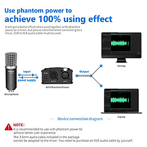 Neewer NW-700 Professional Studio Broadcasting Recording Condenser Microphone & NW-35 Adjustable Recording Microphone Suspension Scissor Arm Stand with Shock Mount and Mounting Clamp Kit
